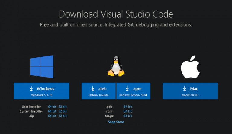 Installing Microsoft Visual Studio Code on Linux