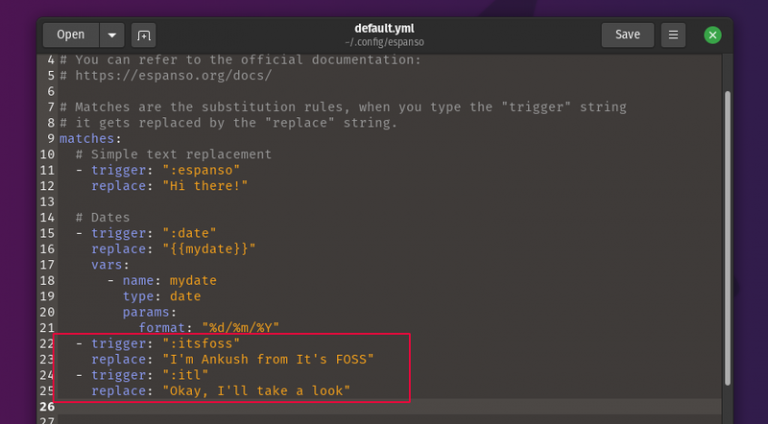 espanso: An Open Source Cross-Platform Text Expander That Will Help You ...