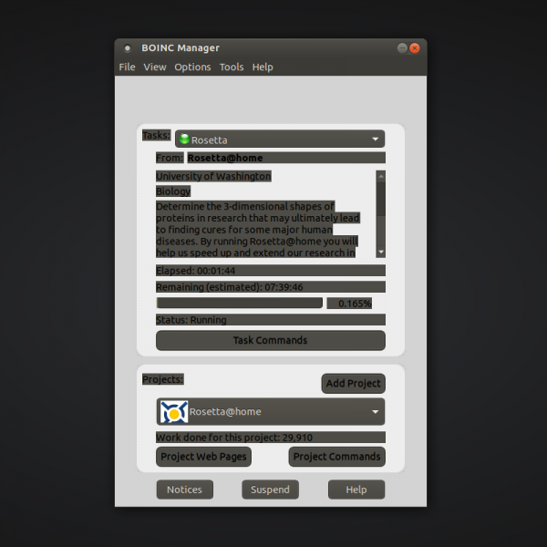 Rosetta@home: Help the Fight Against COVID-19 With Your Linux System