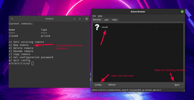 Rclone Browser Enables You to Sync Data With Cloud Services in Linux ...