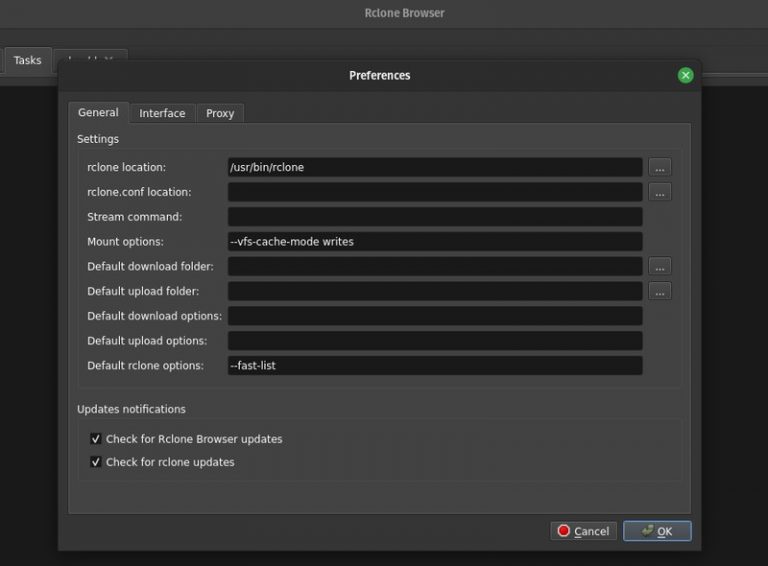 Rclone Browser Enables You to Sync Data With Cloud Services in Linux ...