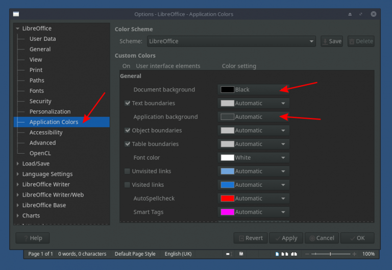 How to Go Full Dark Mode With LibreOffice