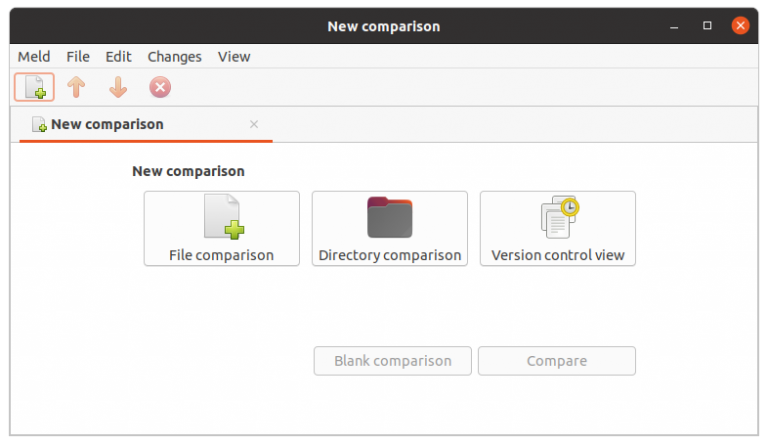 Compare Files and Folders Graphically in Linux With Meld