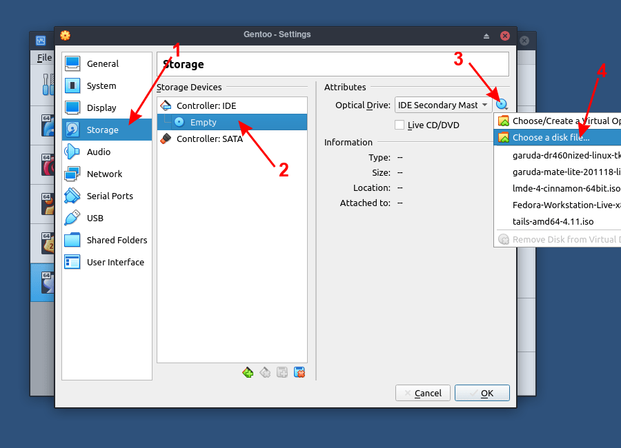 Troubleshooting "No Bootable Medium Found" Error in VirtualBox