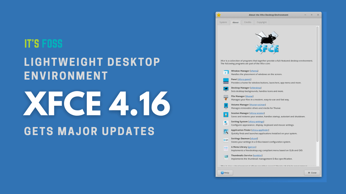 After 1.5 Years of Development, Xfce 4.16 is Here With GTK3 Support and ...
