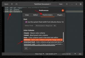 Highlighted Text Not Visible in gedit in Dark Mode? Here's What You Can Do