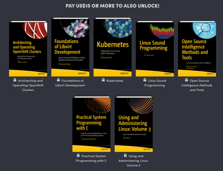 Get Apress Linux eBooks Worth $1,000 for $15 [Humble Bundle Deal]