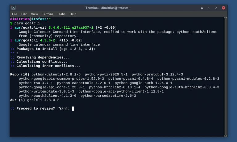 Paru - A New AUR Helper and Pacman Wrapper Based on Yay