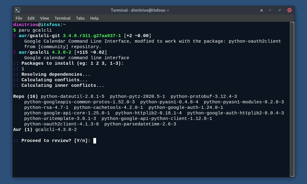 Paru - A New AUR Helper and Pacman Wrapper Based on Yay