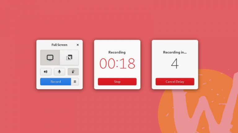Kooha is a Nascent Screen Recorder for GNOME With Wayland Support