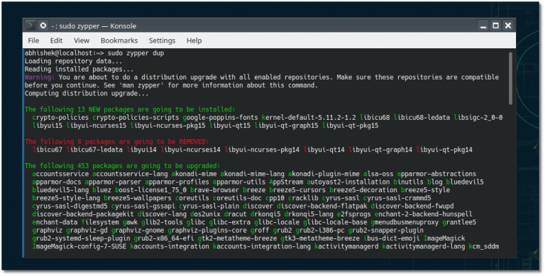 How to Update openSUSE Linux System