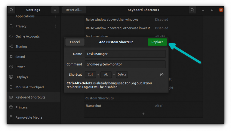 How to Use Ctrl+Alt+Del for Launching the Task Manager in Ubuntu Linux