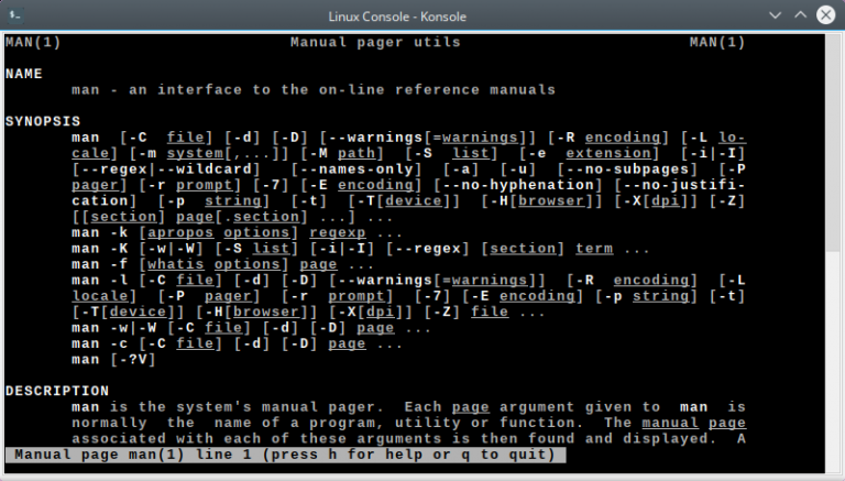 RTFM! How to Read (and Understand) the Fantastic Man Pages in Linux