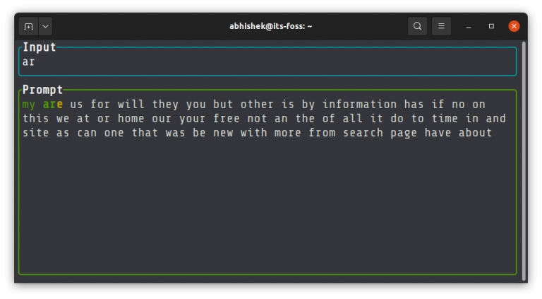 Test Your Typing Speed in Linux Terminal With Ttyper