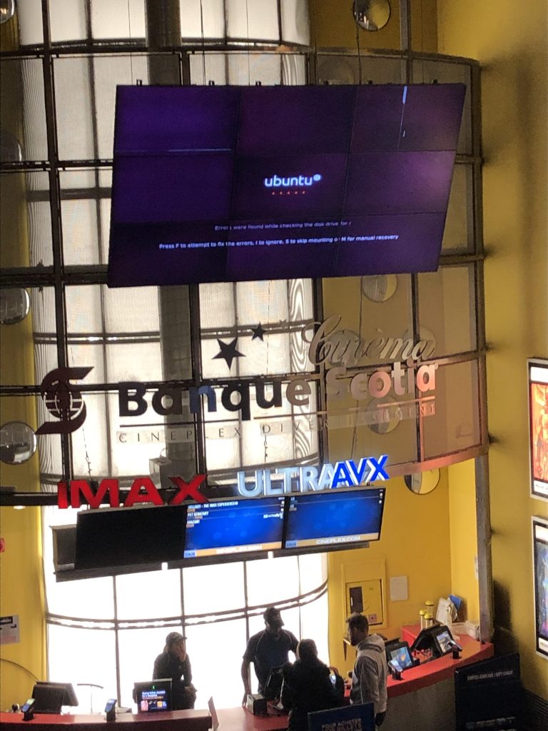 Ubuntu Linux Spotted in Real Life