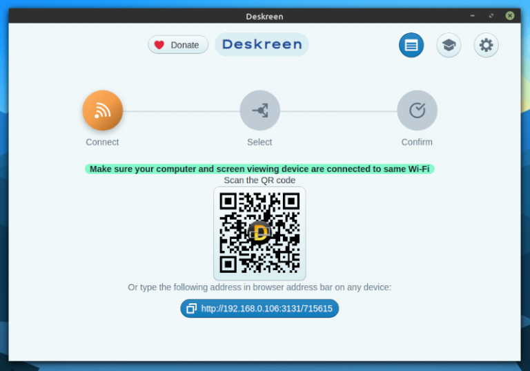 With Deskreen, You Can Mirror or Stream Your Linux Computer Screen to Any Device