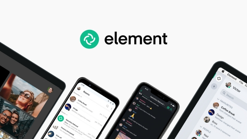 Element: A Cross-Platform Decentralized Open-Source Messaging App