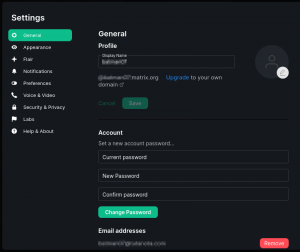 Element: A Cross-Platform Decentralized Open-Source Messaging App
