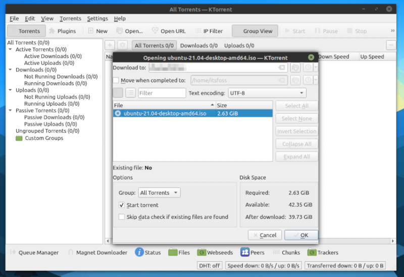 KTorrent: An Incredibly Useful BitTorrent Application by KDE