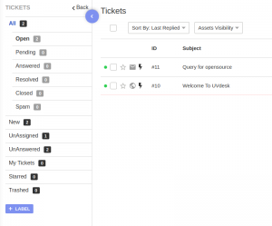 UVdesk: A Free and Open-Source Helpdesk Ticket System
