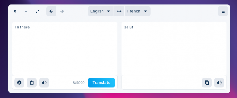 Dialect: An Open-Source Translation App for Linux