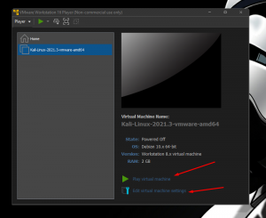 How to Install Kali Linux in VMware