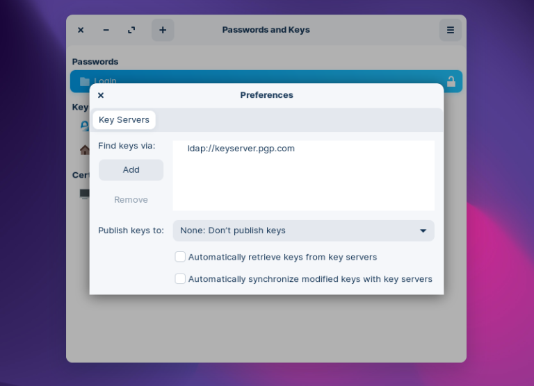 Seahorse: Manage Your Passwords & Encryption Keys in Linux