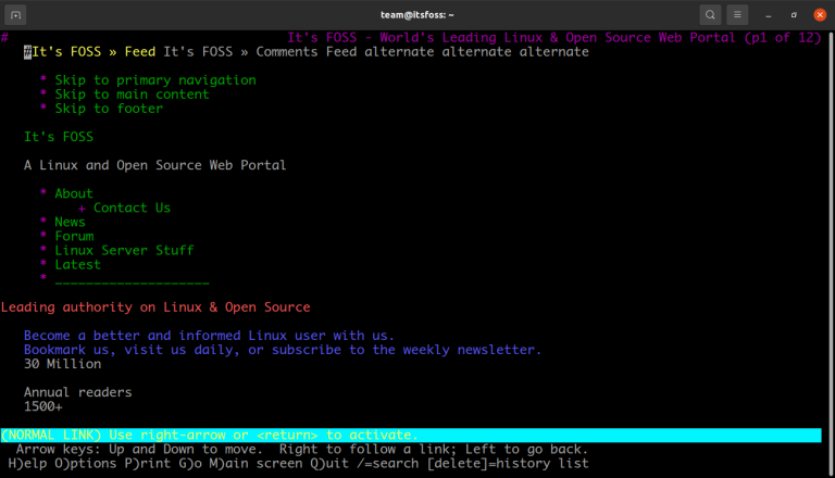 10 Open Source Lightweight Web Browsers for Linux