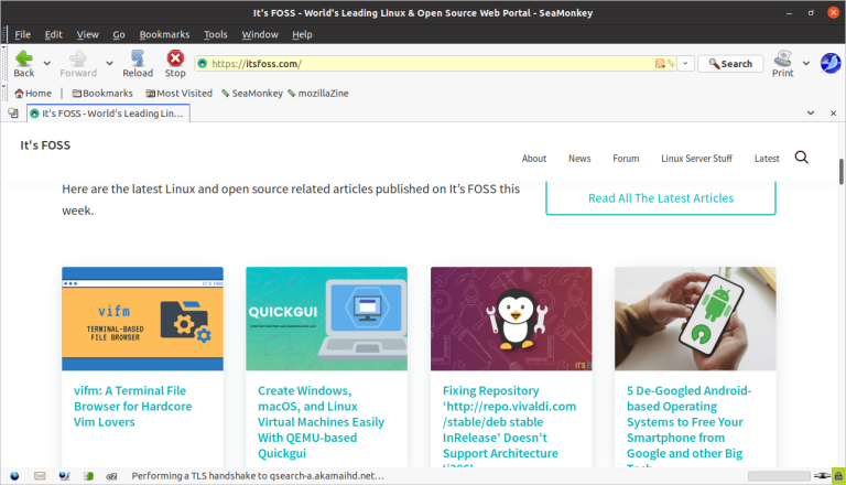 10 Open Source Lightweight Web Browsers for Linux