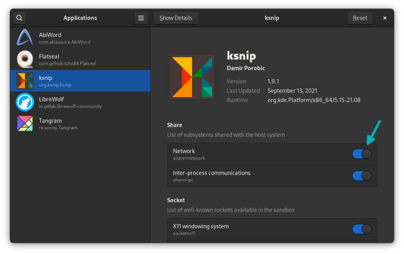 Manage Flatpak Permissions Graphically With Flatseal