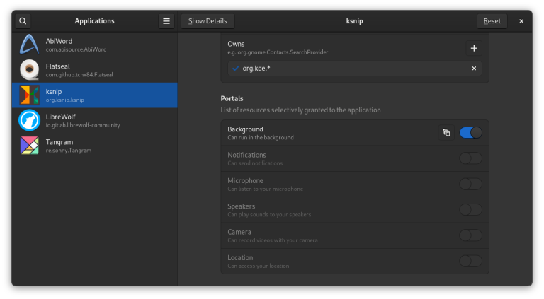 Manage Flatpak Permissions Graphically With Flatseal