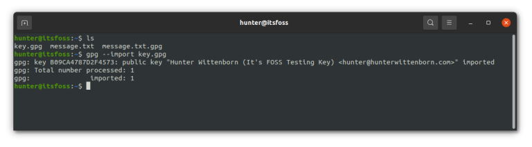 Using GPG to Encrypt and Decrypt Files on Linux [Hands-on for Beginners]