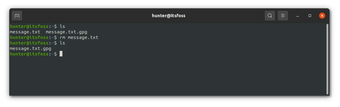Using GPG to Encrypt and Decrypt Files on Linux [Hands-on for Beginners]