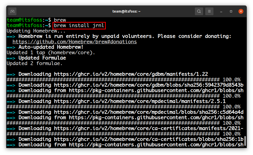 Jrnl: Your Digital Diary in the Linux Terminal