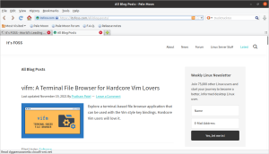 10 Open Source Lightweight Web Browsers for Linux