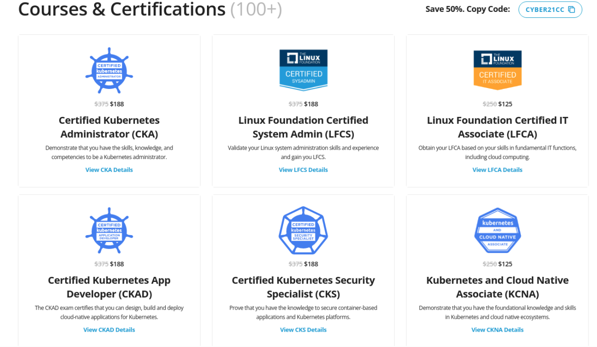Linux Foundation's Cyber Monday Deal Offers Up to 65% Discount to Help ...