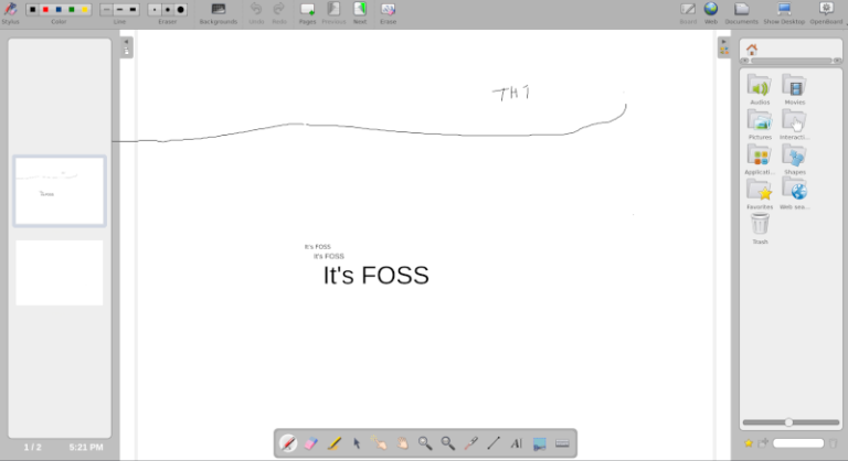 OpenBoard: An Open Source Interactive Whiteboard for Educators