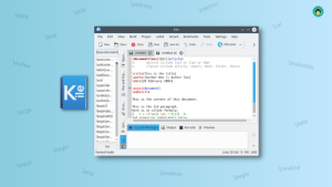 Kile: An Interactive Cross-Platform LaTeX Editor by KDE