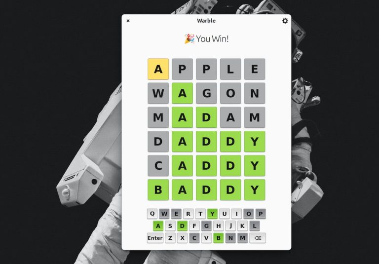 Play the Viral Wordle Game in Linux