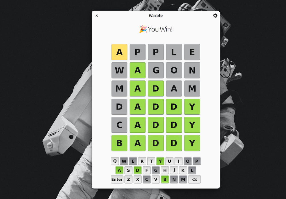 Play the Viral Wordle Game in Linux