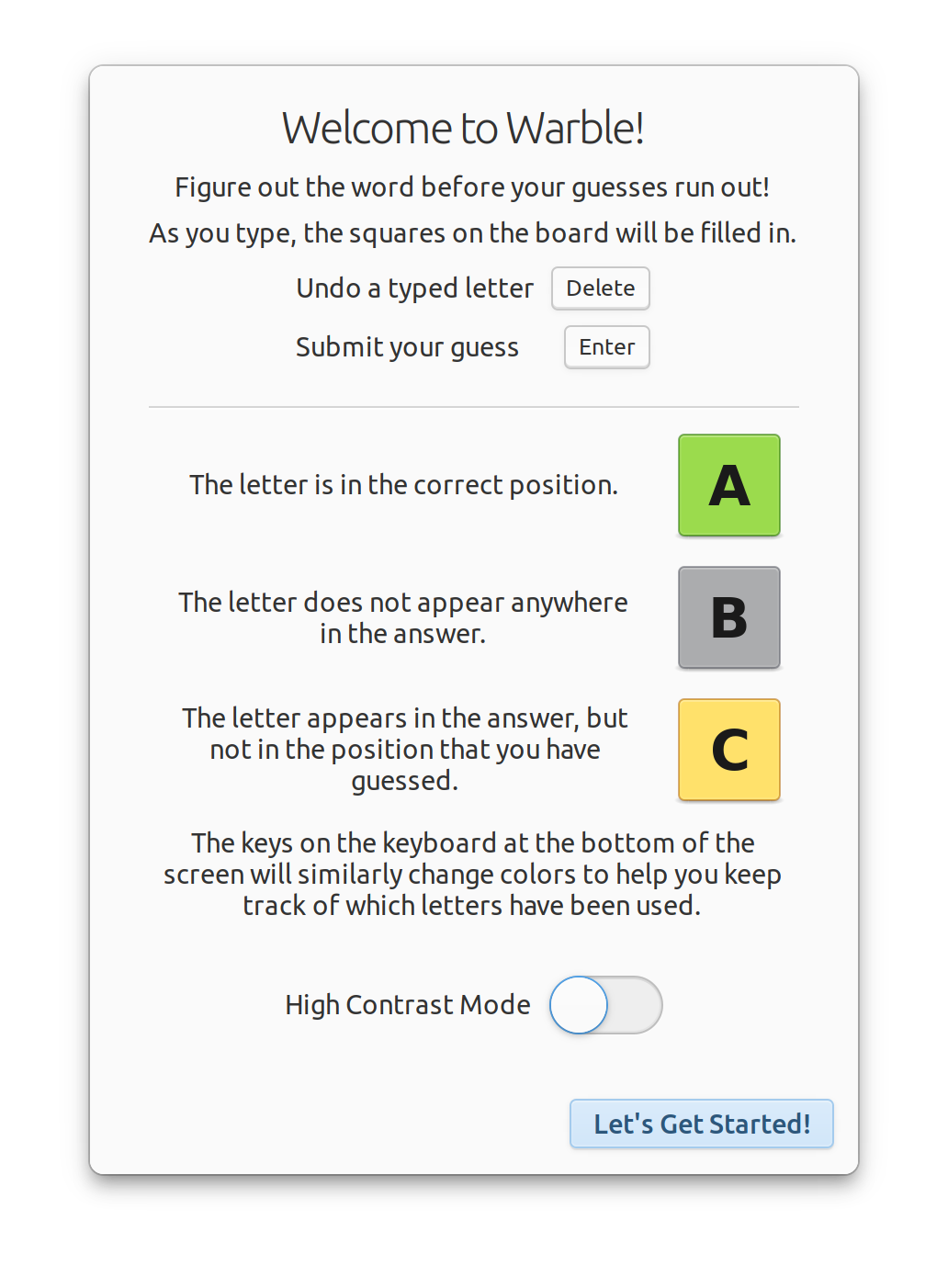 Play the Viral Wordle Game in Linux
