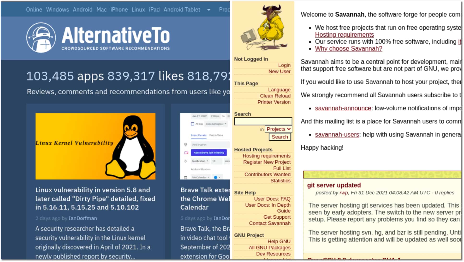 5 Websites to Find and Download Free and Open Source Software