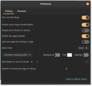 Bookworm: A Simple yet Magnificent eBook Reader for Linux