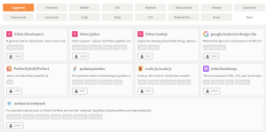 Gitter: A Cross-Platform Open Source Community Platform for Developers
