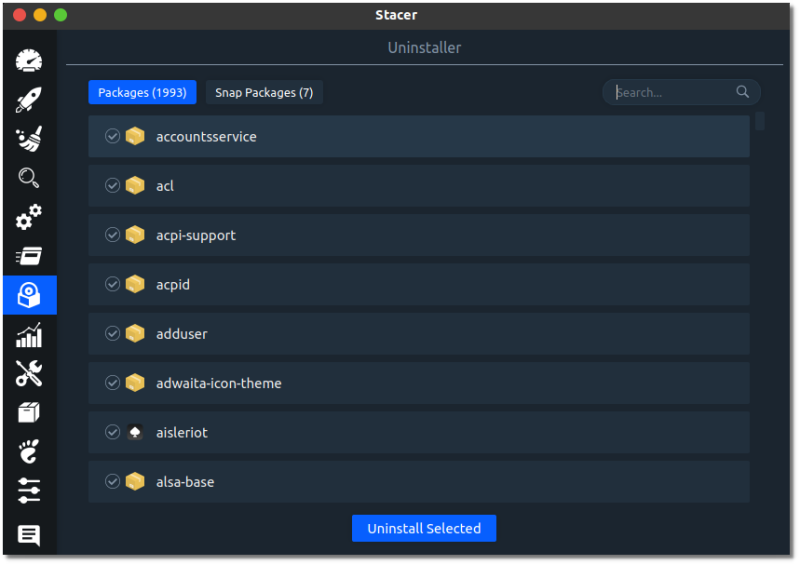 Optimize Ubuntu System With Stacer