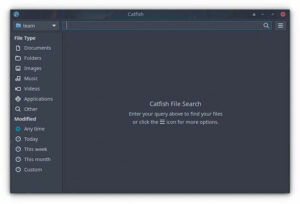 App Highlight: Catfish Desktop File Searching Tool