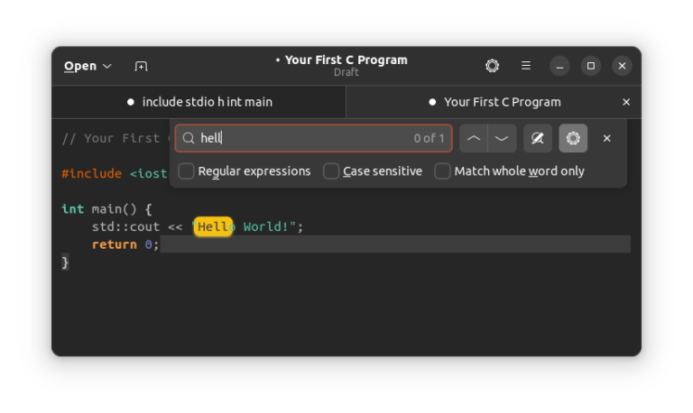 Hands on With GNOME's New Text Editor for Linux Users
