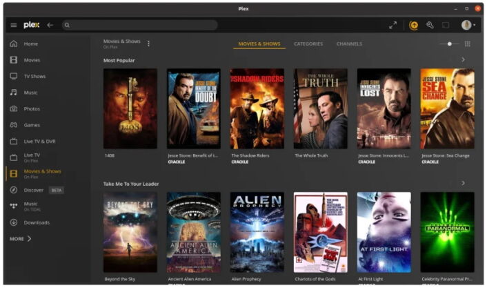 Plex Desktop Player is Now Available for Linux