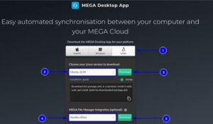 Install and Use MEGA Cloud Storage in Linux