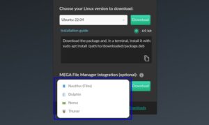 Install and Use MEGA Cloud Storage in Linux